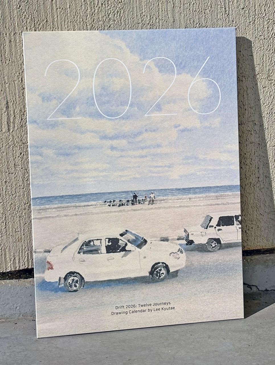 Lee Gyutae: Illustration Calendar – Drift 2026 (Wandkalender) | 20260113-L